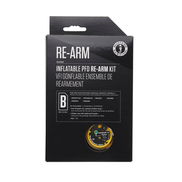 Re-arm Kit B - 33g Auto-Hydrostatic – Mustang Survival PRO