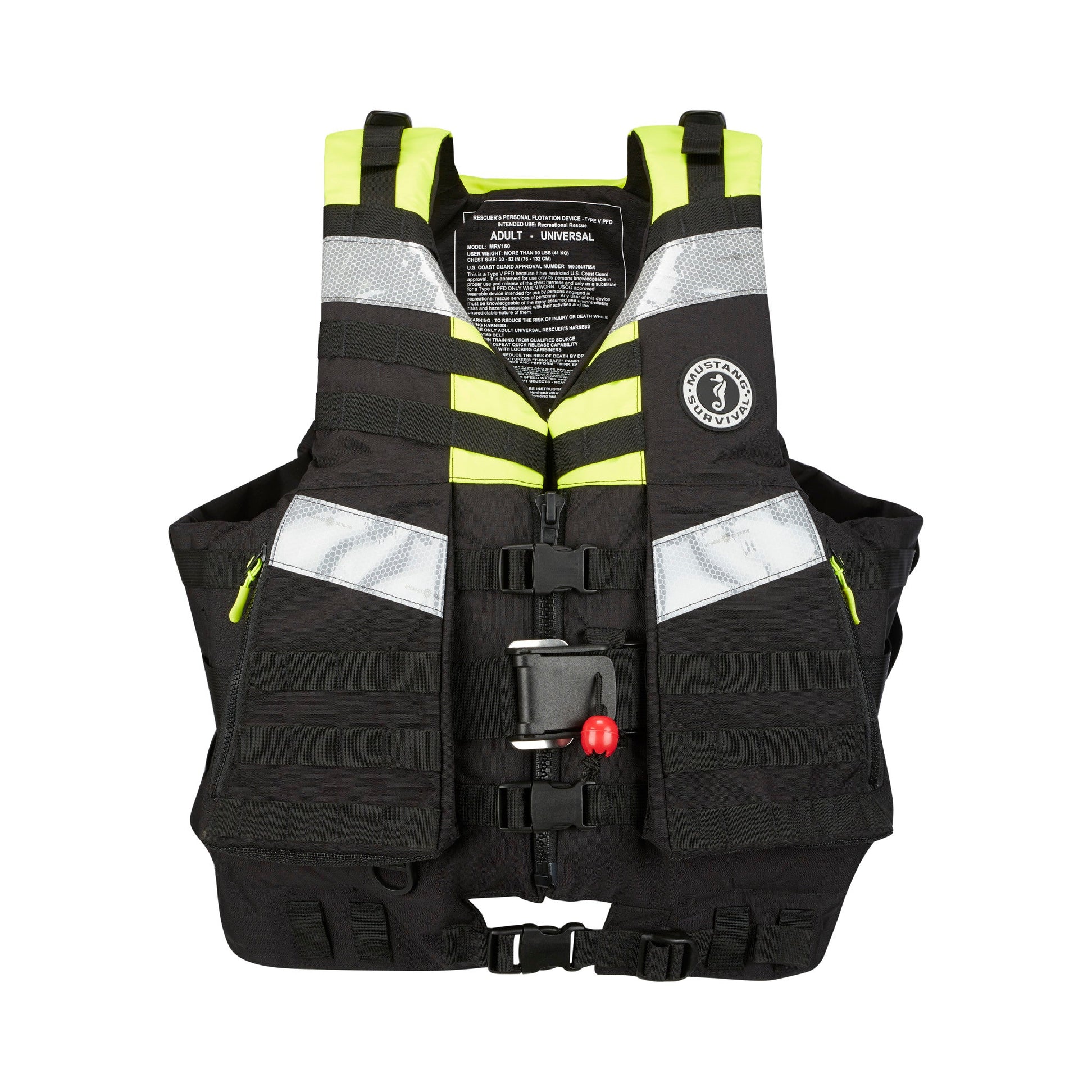 Universal Swift Water Rescue Vest (MRV150V02) | Mustang Survival USA ...