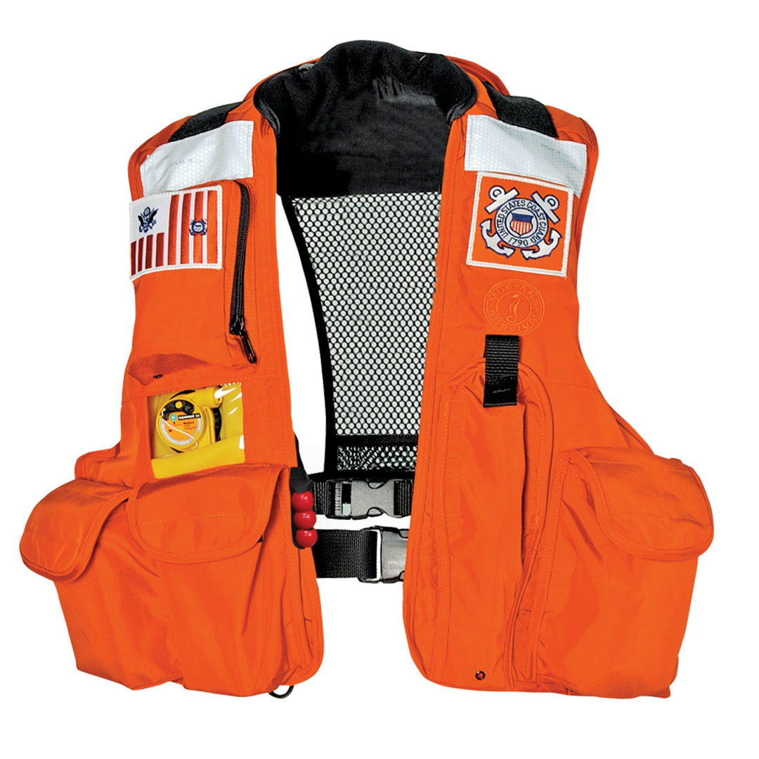 USCG SAR Vest with LIFT (Auto Hydrostatic) | Mustang Survival USA ...